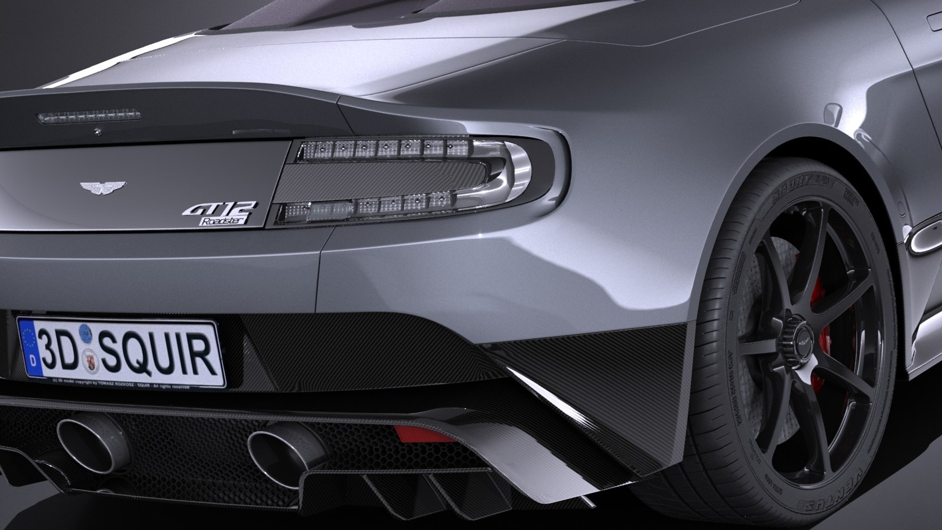 3d model aston martin vantage