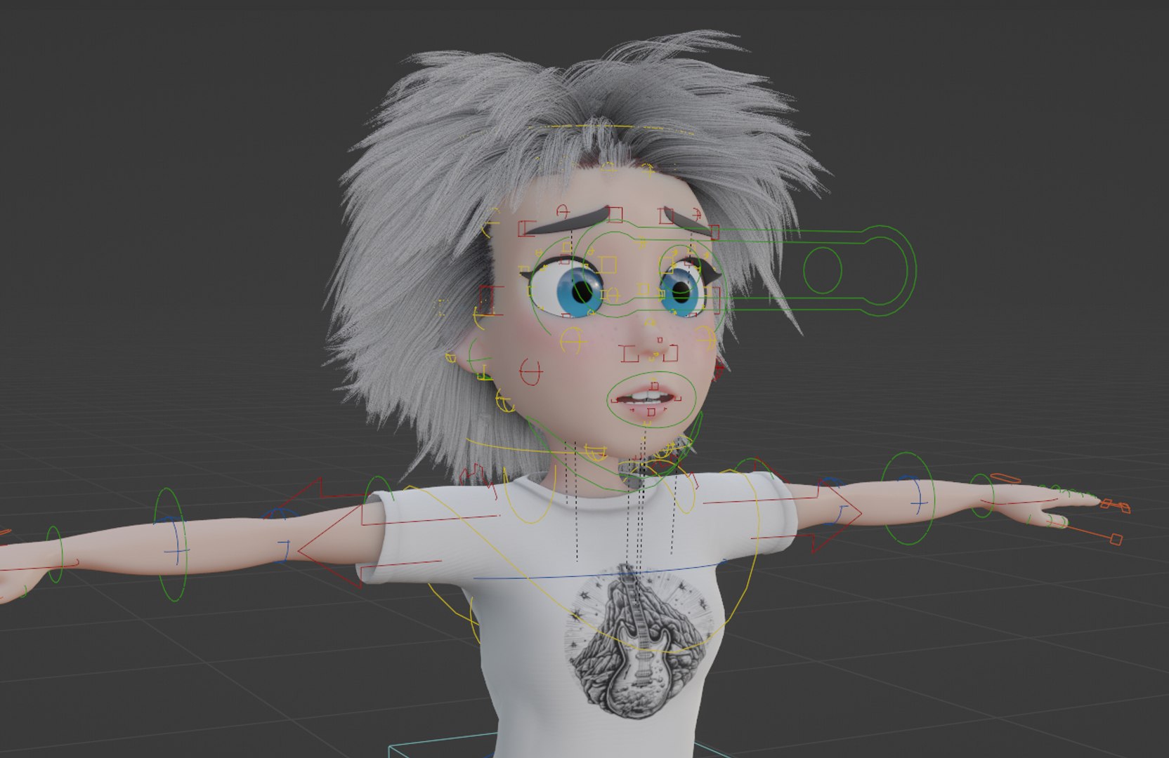 3d Model Lora Female Character Turbosquid 2096737
