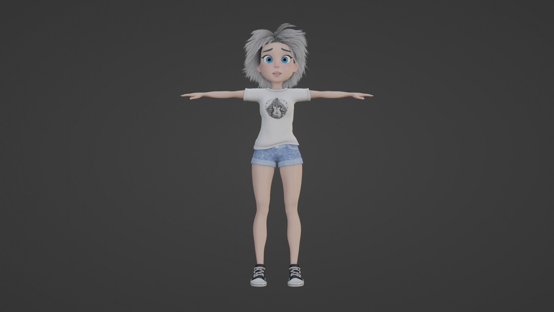 3D Model Lora Female Character - TurboSquid 2096737