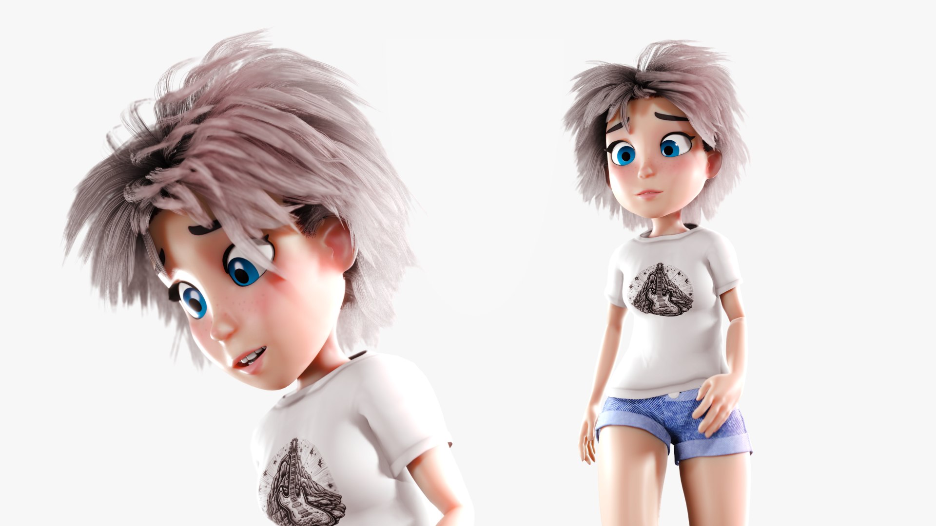 3D Model Lora Female Character - TurboSquid 2096737