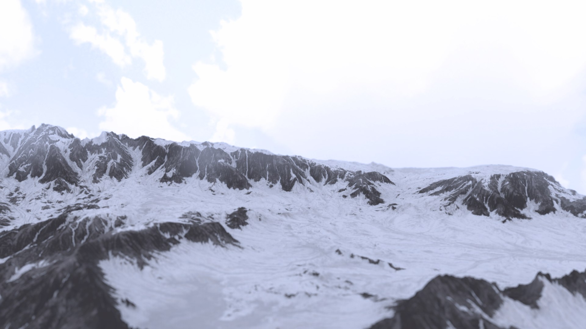 Mountain Snow Surface Plan Model - TurboSquid 2281361