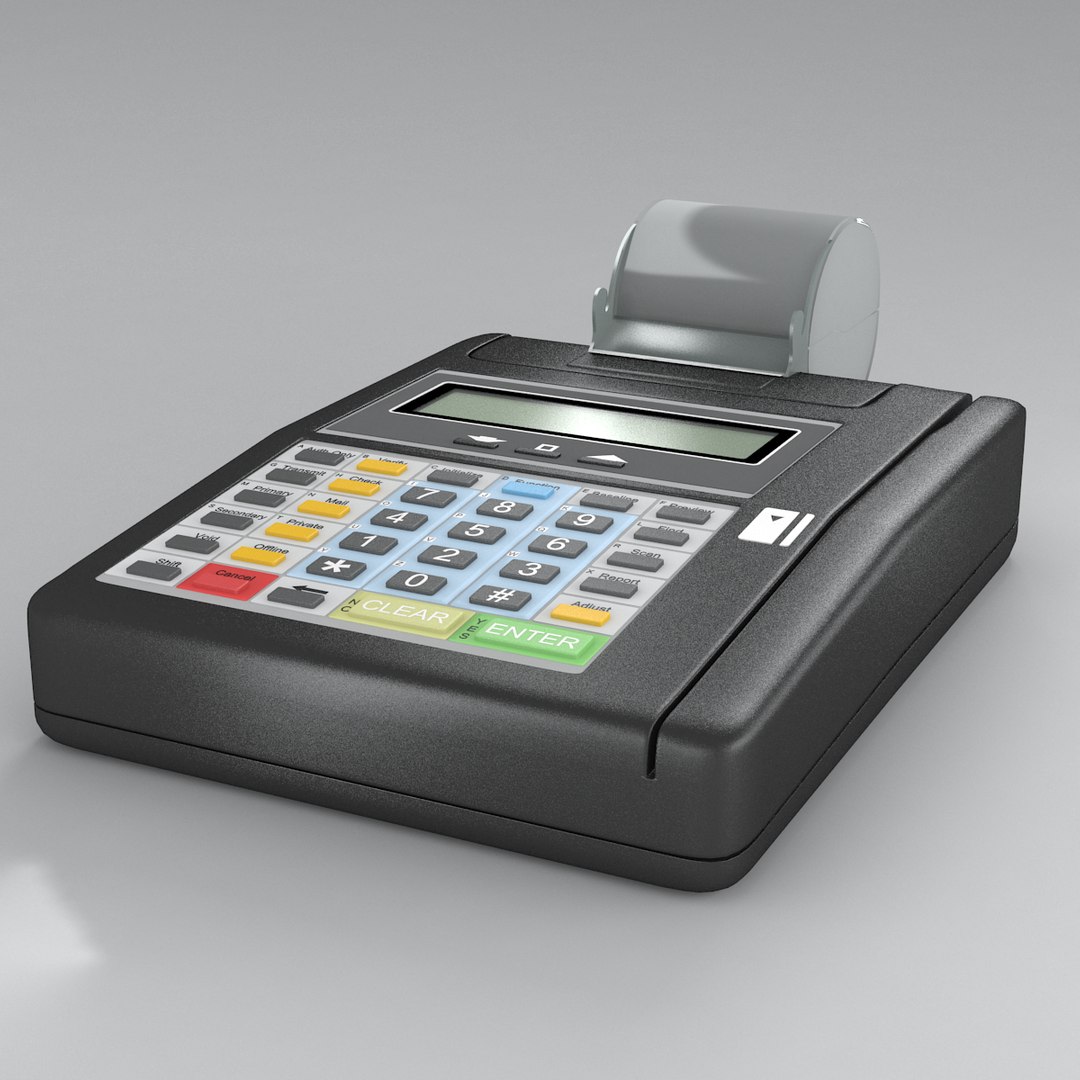 3d Credit Card Machine