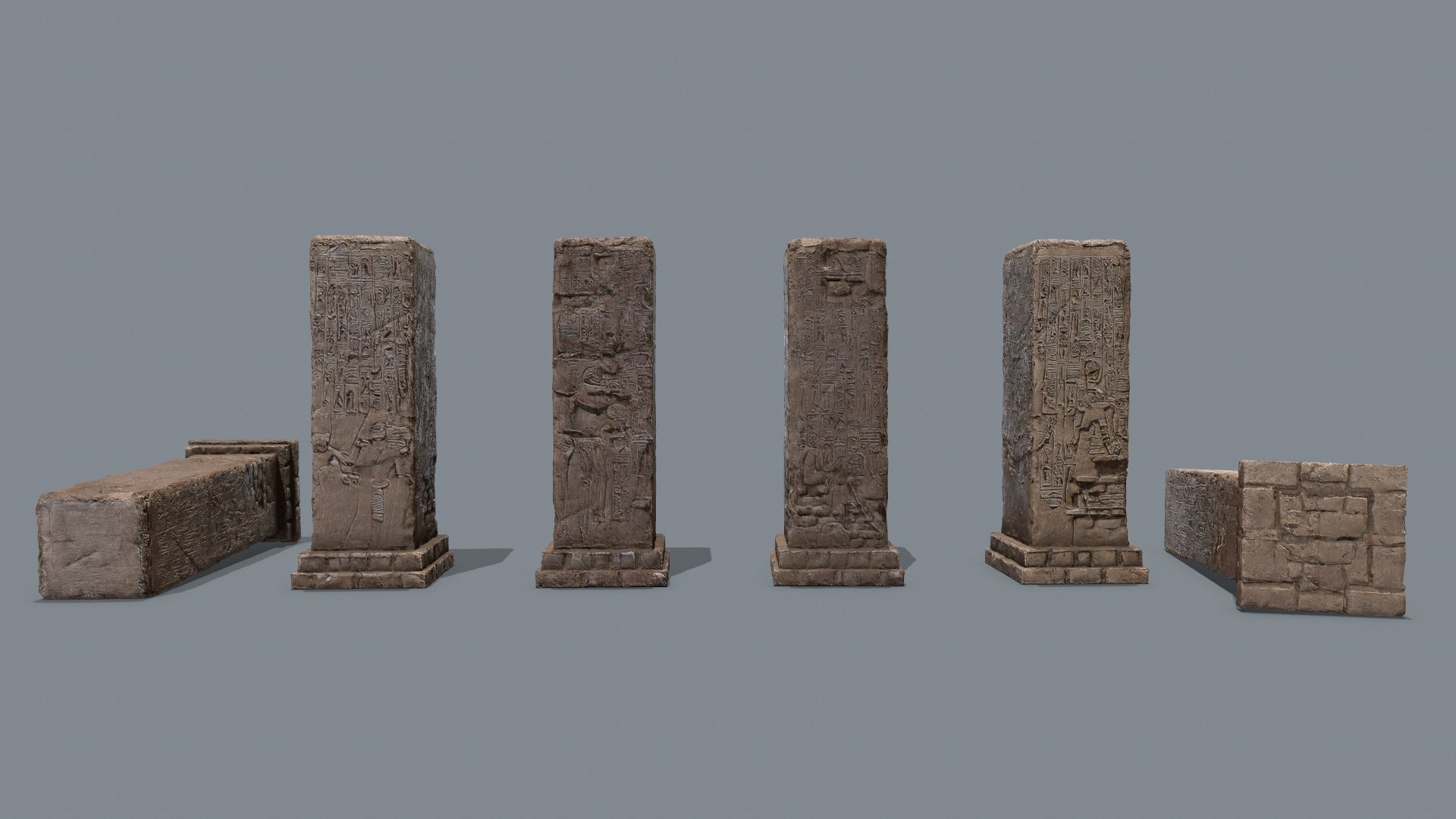 Old Ruins 3D Model - TurboSquid 2205249