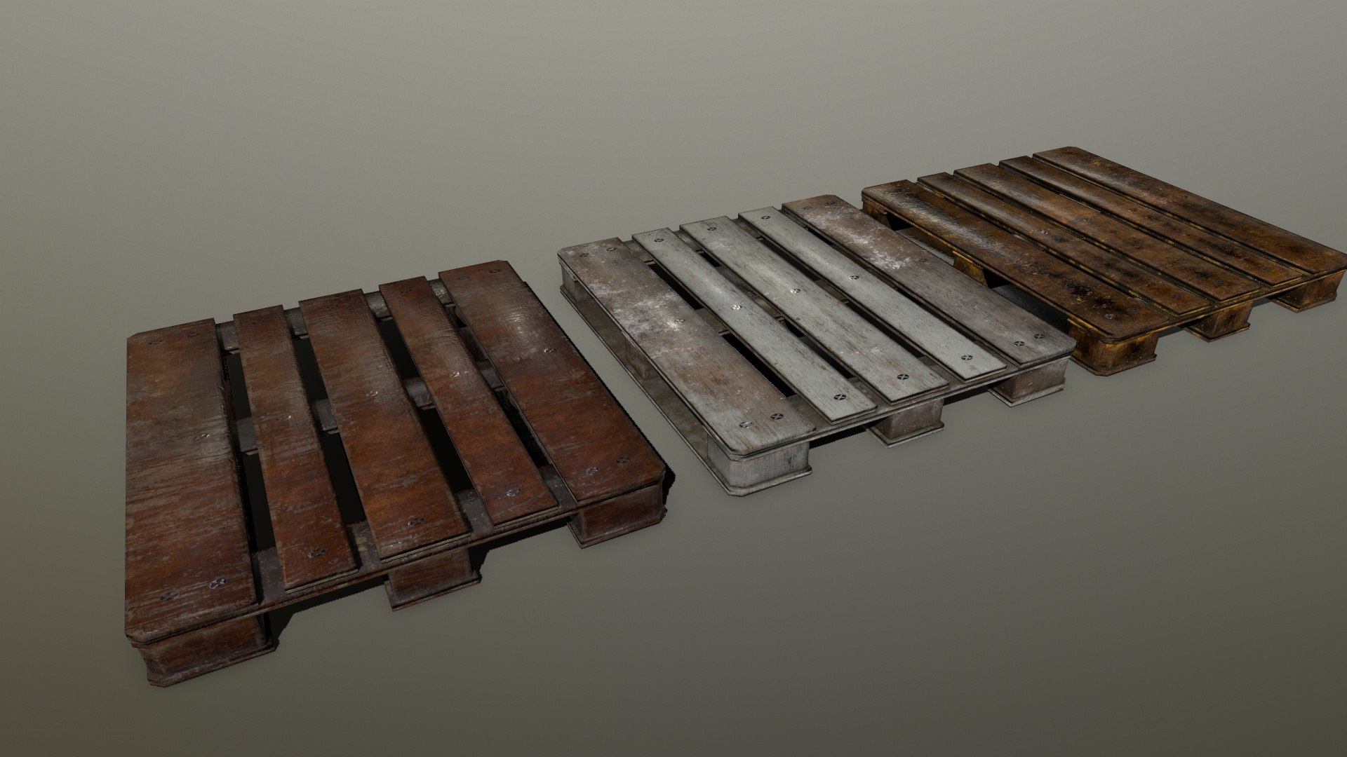 Pallet Model - TurboSquid 1396021