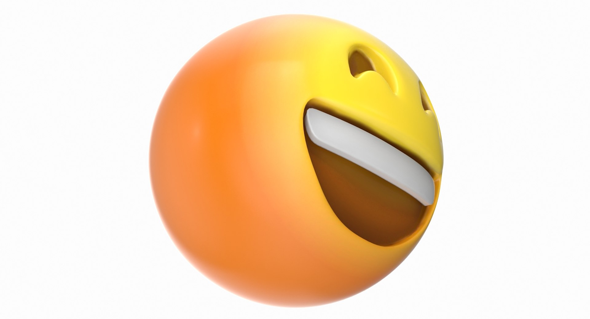 Emoji 6 Grinning Face 3D - TurboSquid 1367013