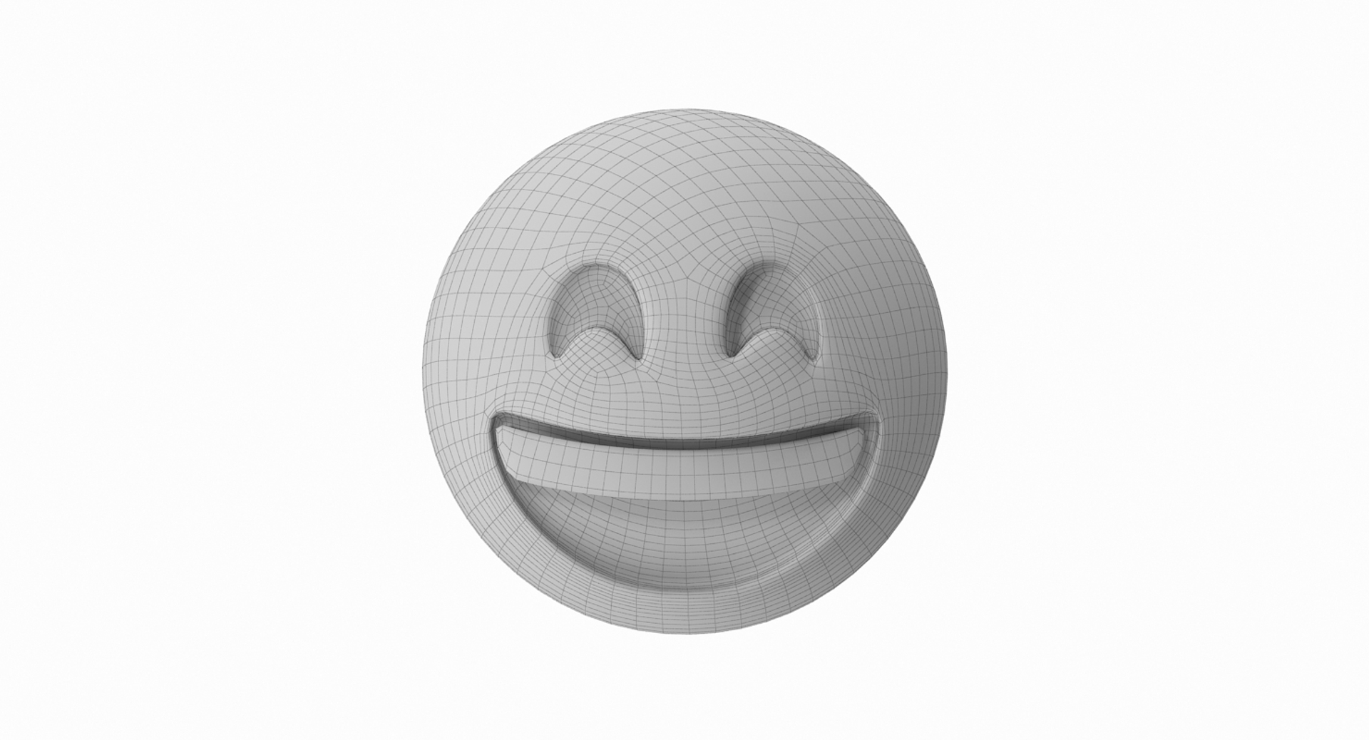 Emoji 6 Grinning Face 3D - TurboSquid 1367013