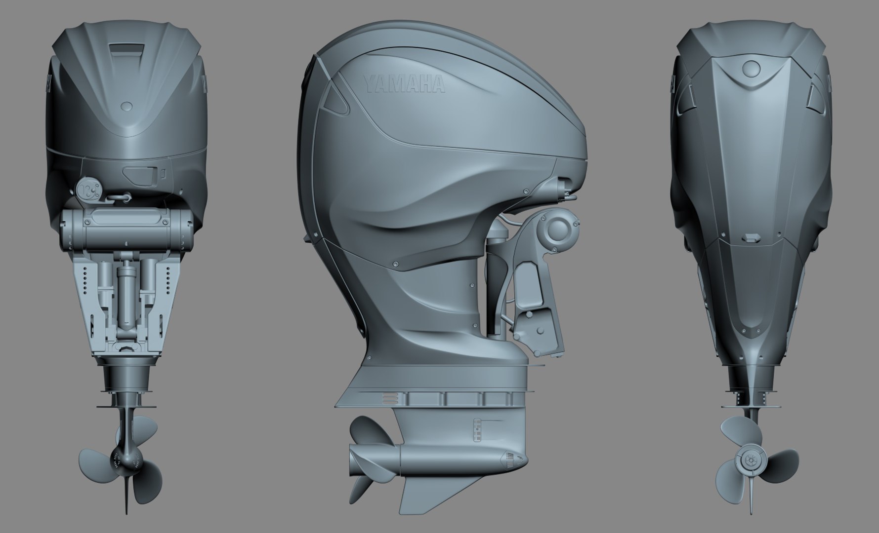 Yamaha Xto Offshore 2018 3D Model - TurboSquid 1315304