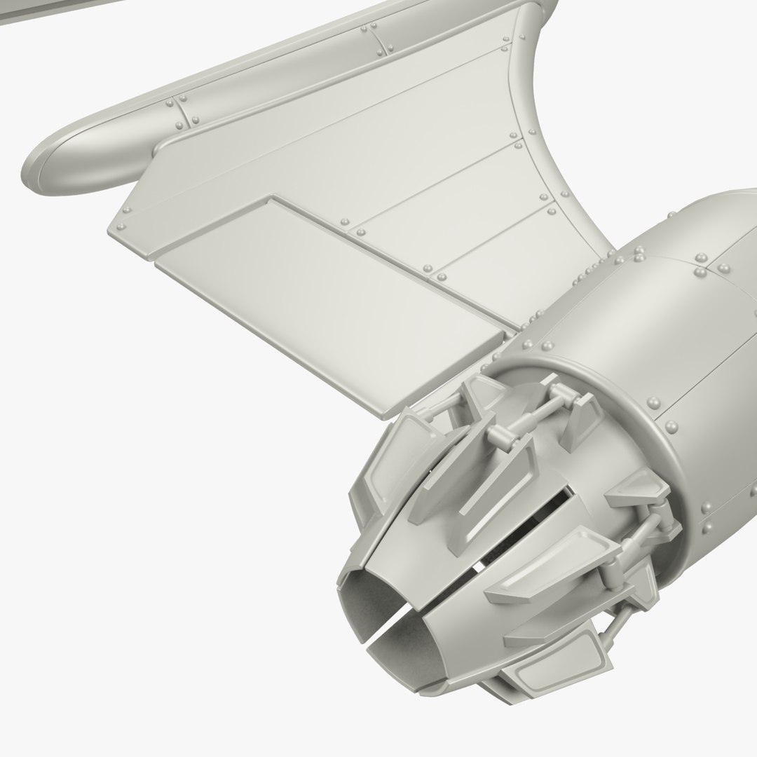 Aircraft wings tail engines 3D - TurboSquid 1351802
