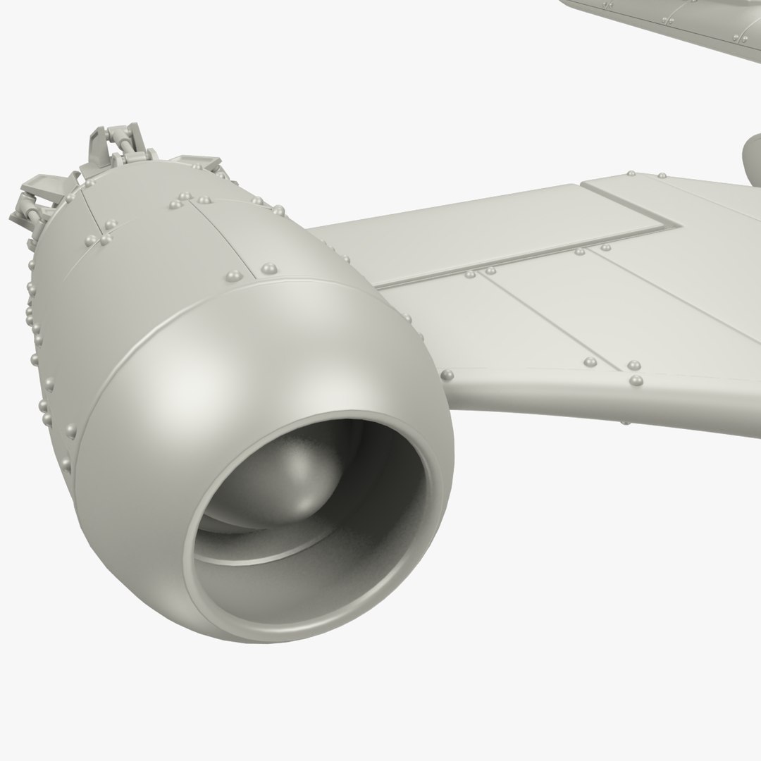 Aircraft Wings Tail Engines 3D - TurboSquid 1351802