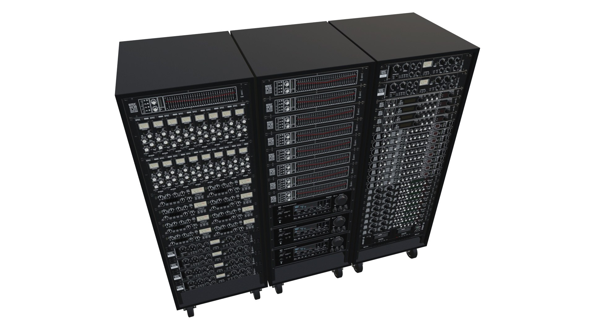 Recording Studio Rackmount Effects Collection 3D Model - TurboSquid 2275807