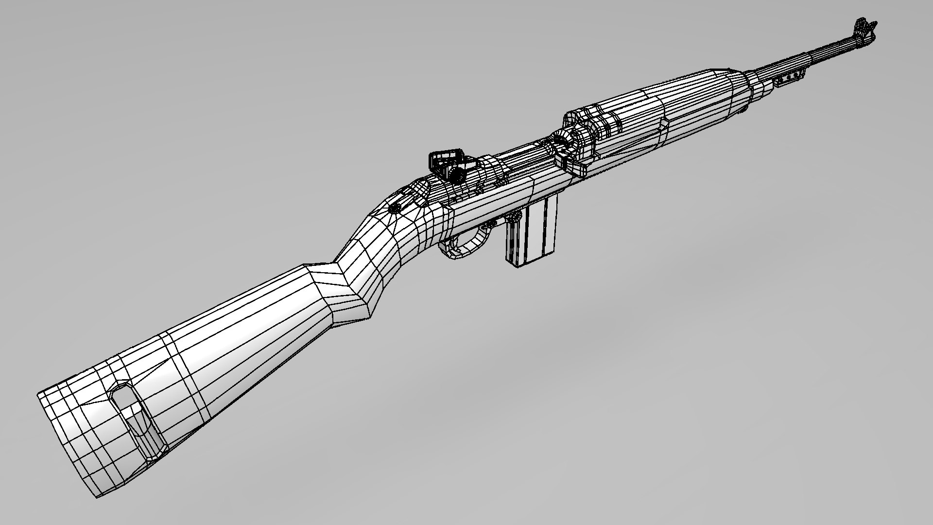 M1 Carbine Model - TurboSquid 2198049