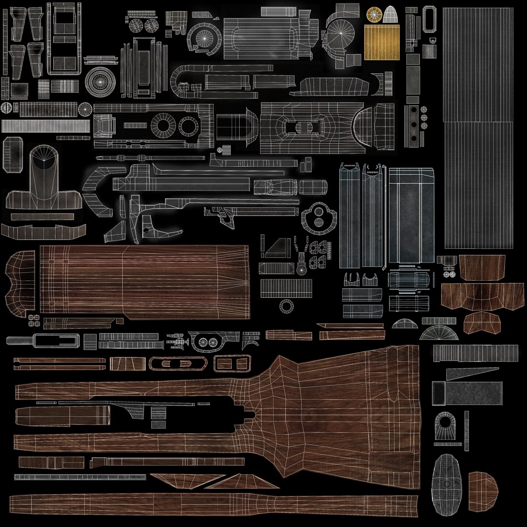 M1 Carbine Model - TurboSquid 2198049