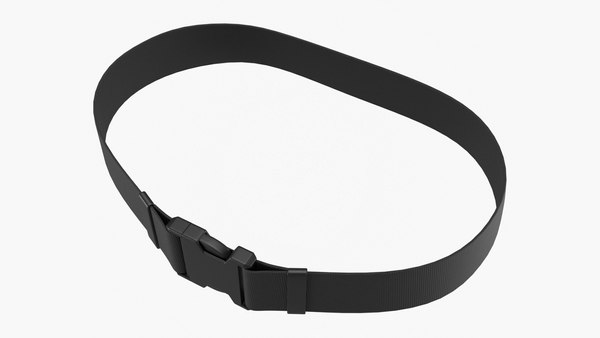 modelo 3d Tactical Belt Black - TurboSquid 1971891
