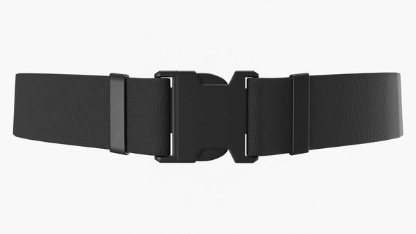 modelo 3d Tactical Belt Black - TurboSquid 1971891