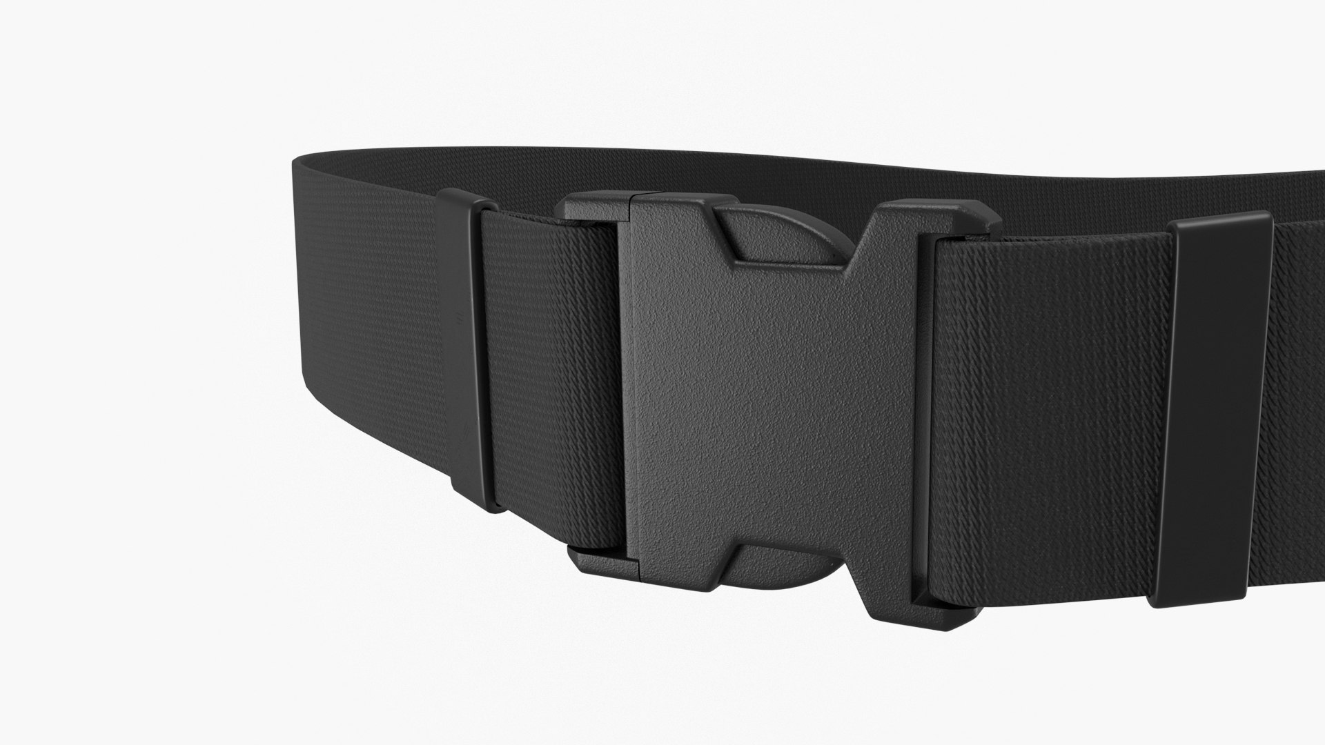 3D Model Tactical Belt Black - TurboSquid 1971891