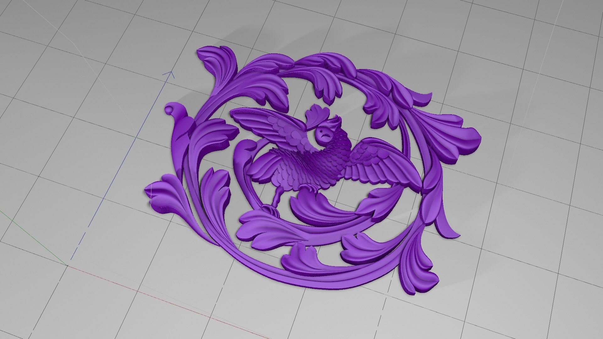 3D model Birds Cockatoo Wall Decoration - TurboSquid 2093830