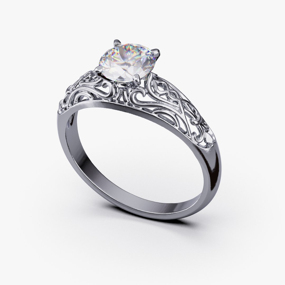 3D Glorious Ring 13 Model - TurboSquid 1936035