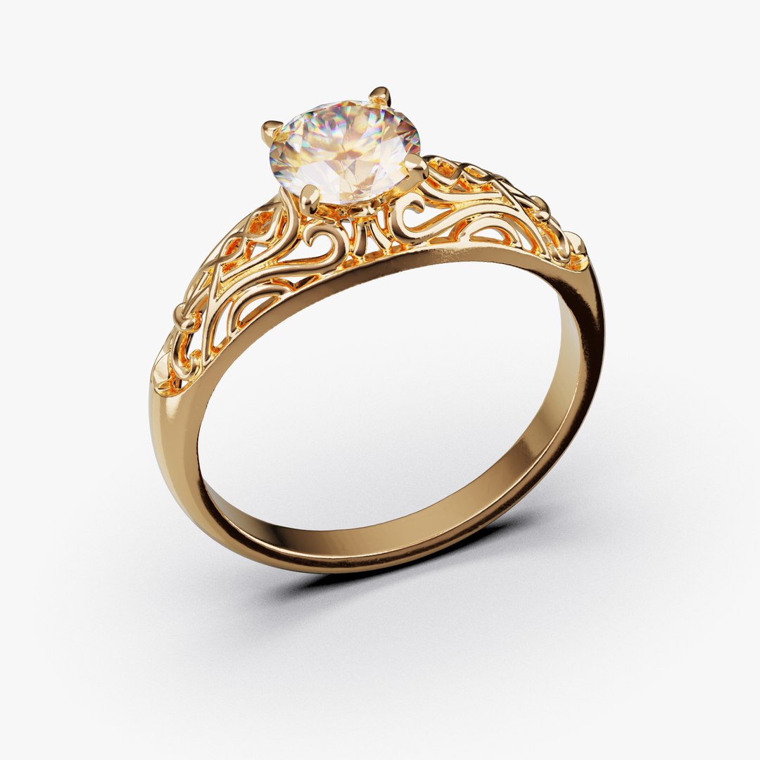 3D Glorious Ring 13 Model - TurboSquid 1936035