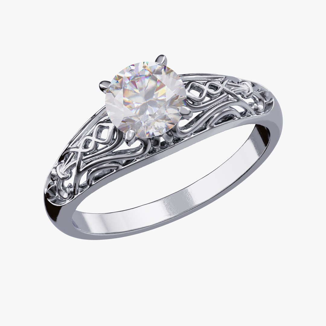 3D Glorious Ring 13 Model - TurboSquid 1936035