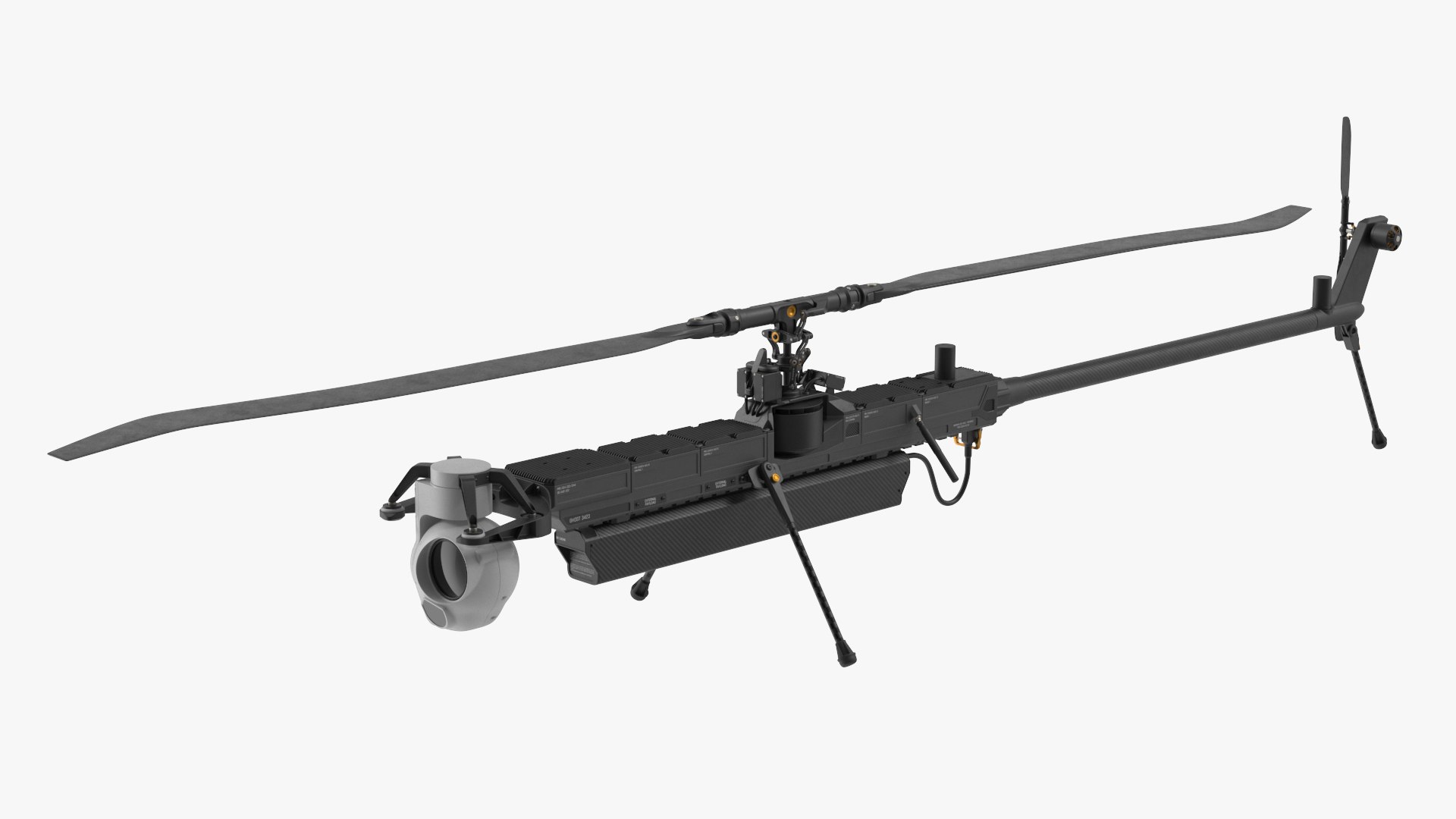 US Army Ghost-X Military Drone Rigged 3D Model - TurboSquid 2384101