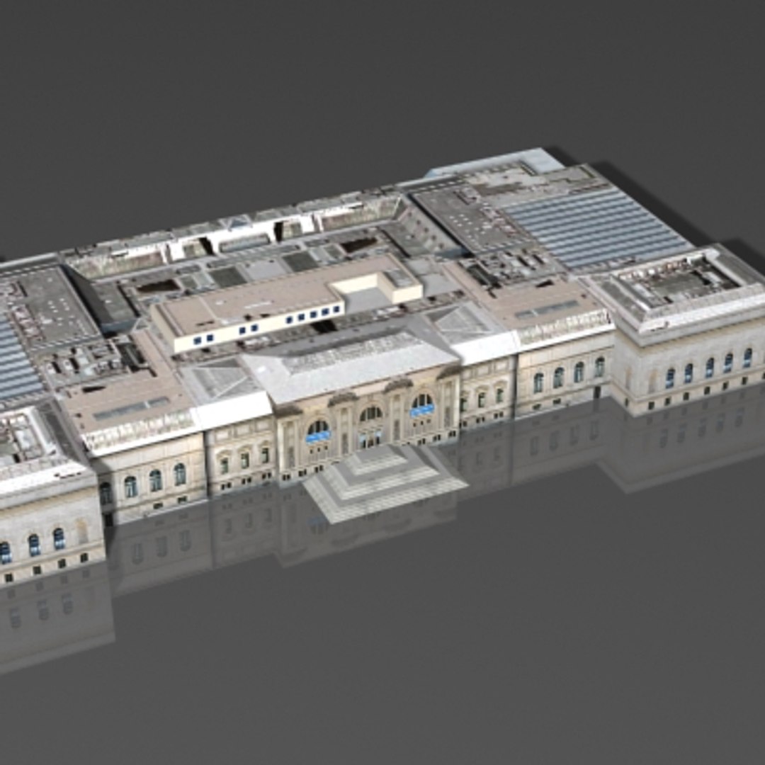 3d Max Museums Buildings Metropolitan