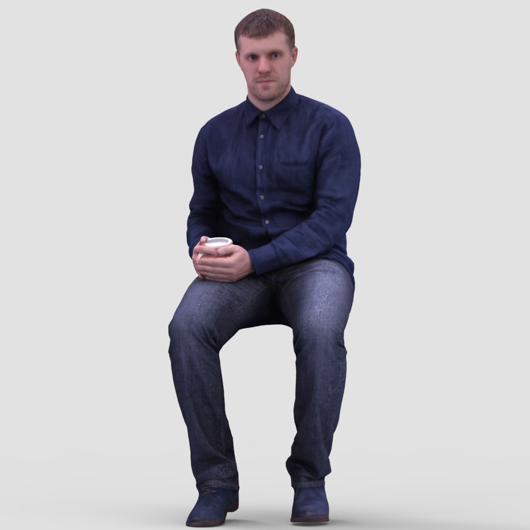 3d 3ds Realistic Human