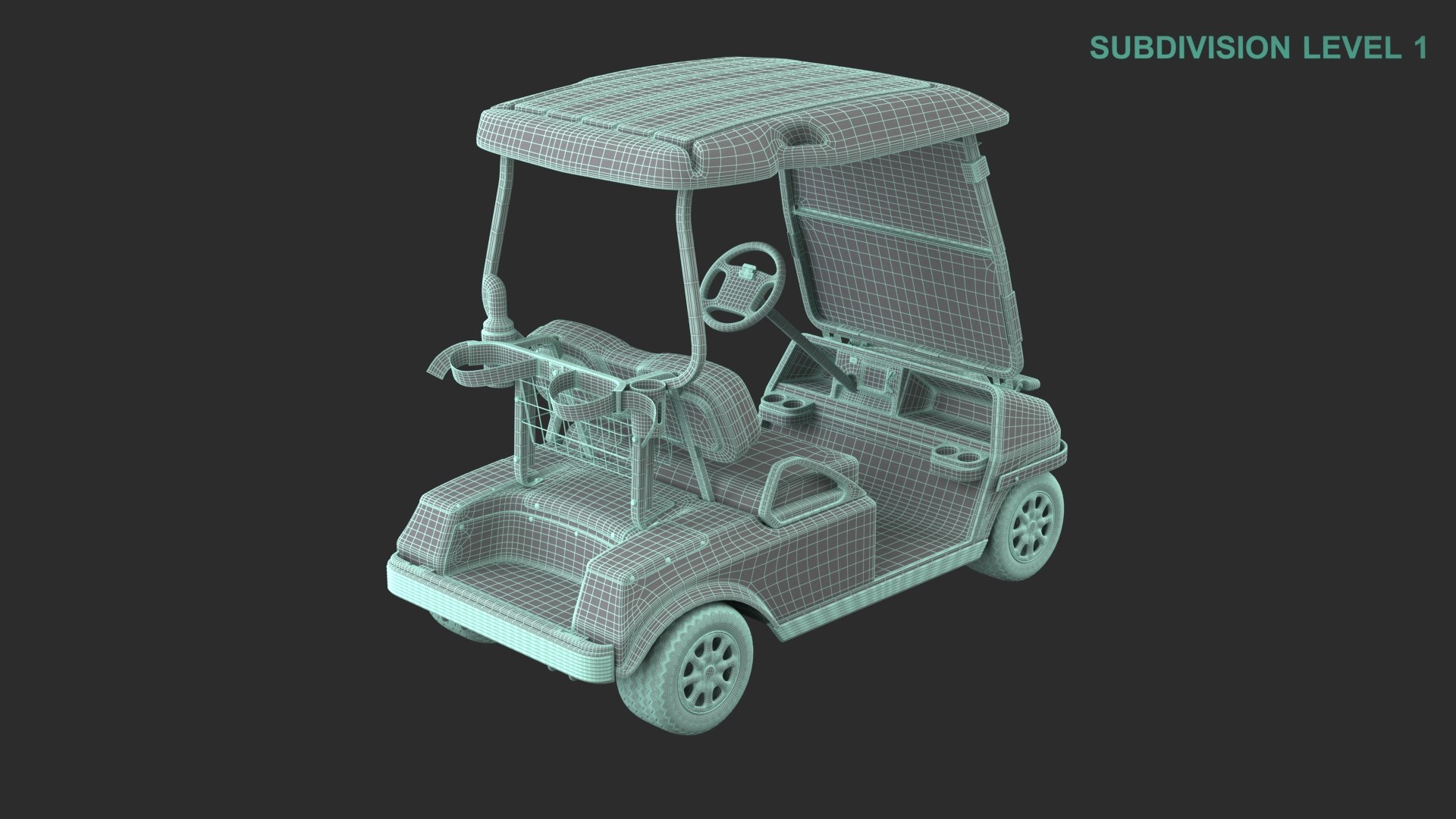 3D Club Car - TurboSquid 2127771