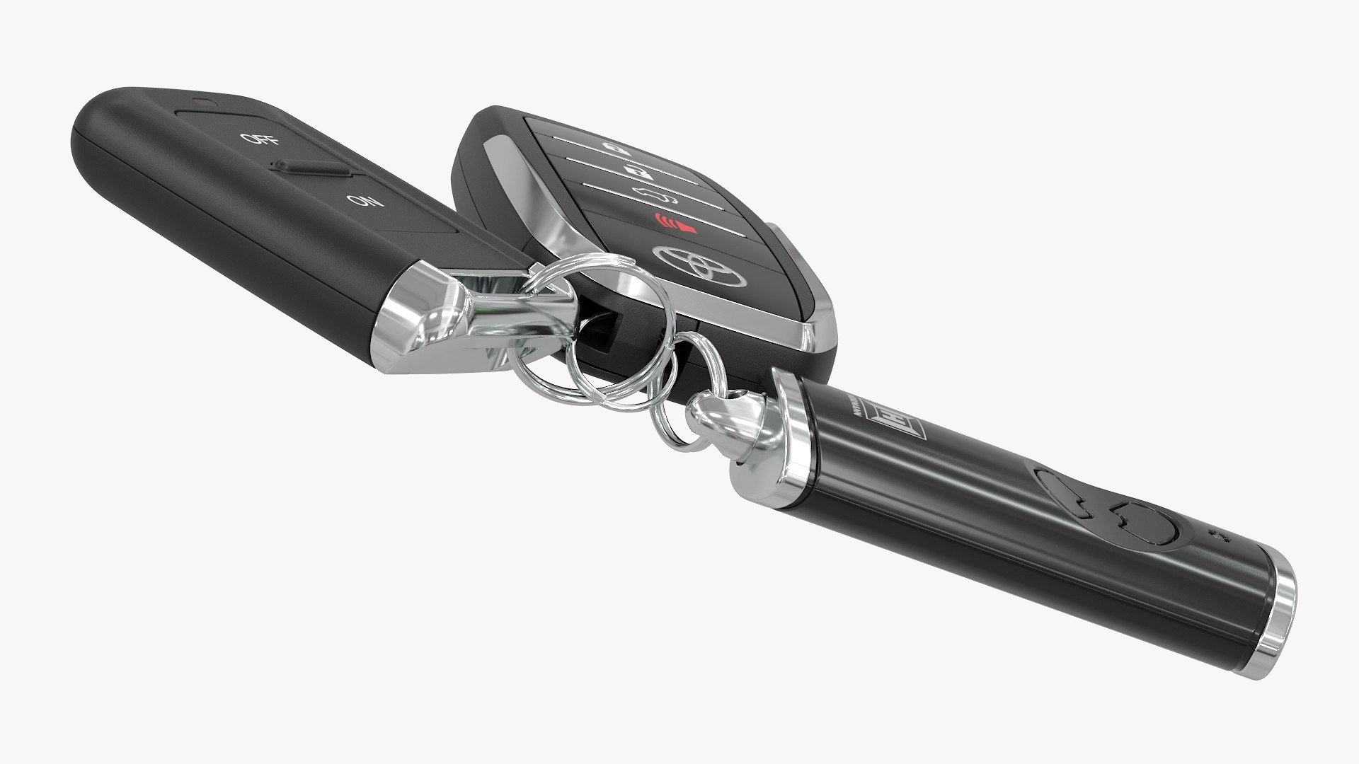 3D model Car Key Set 03 - TurboSquid 2135800