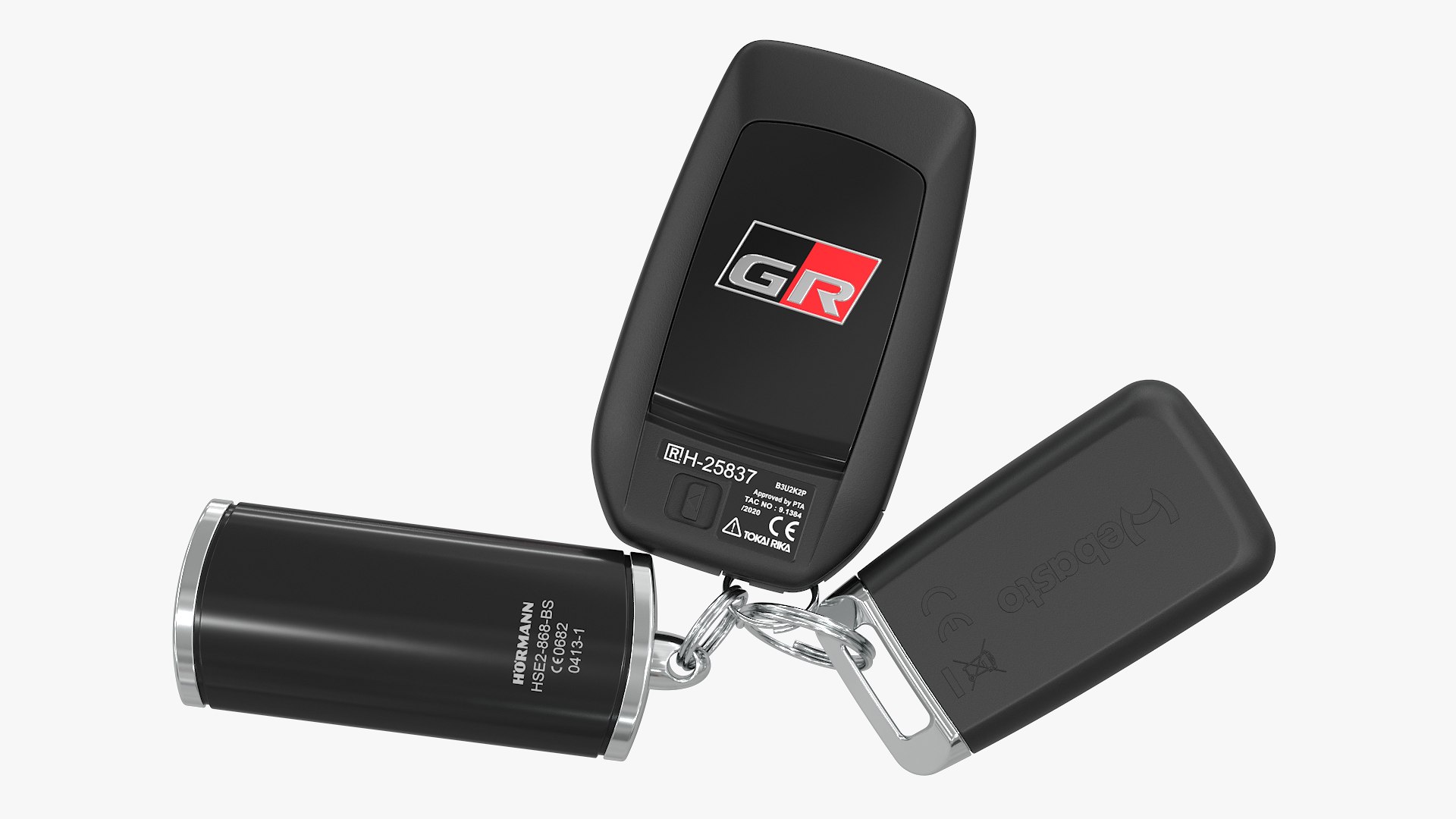 3D Model Car Key Set 03 - TurboSquid 2135800