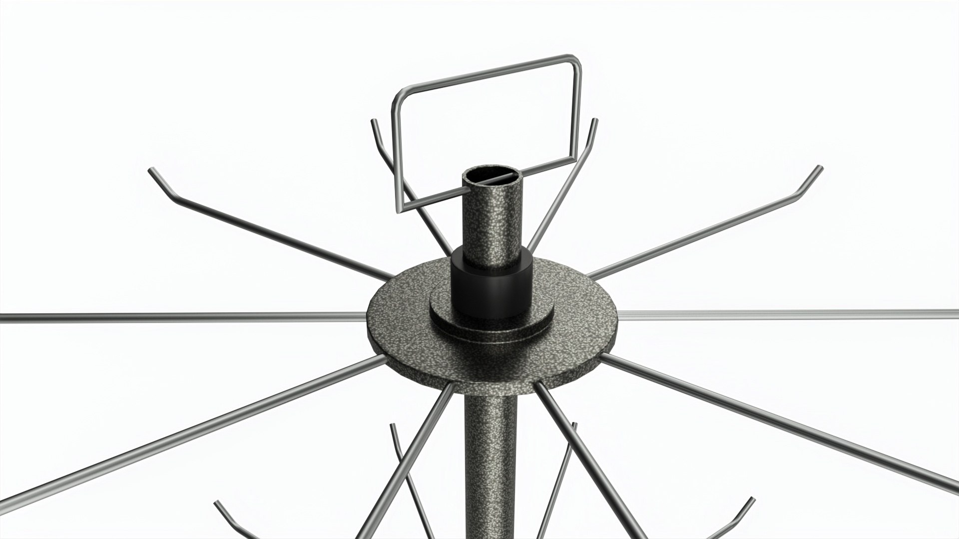 Store 7 Tier Spinner Display Rack For Small Packaged Items 3D Model ...