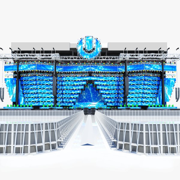 3d umf-ultra music festival miami model
