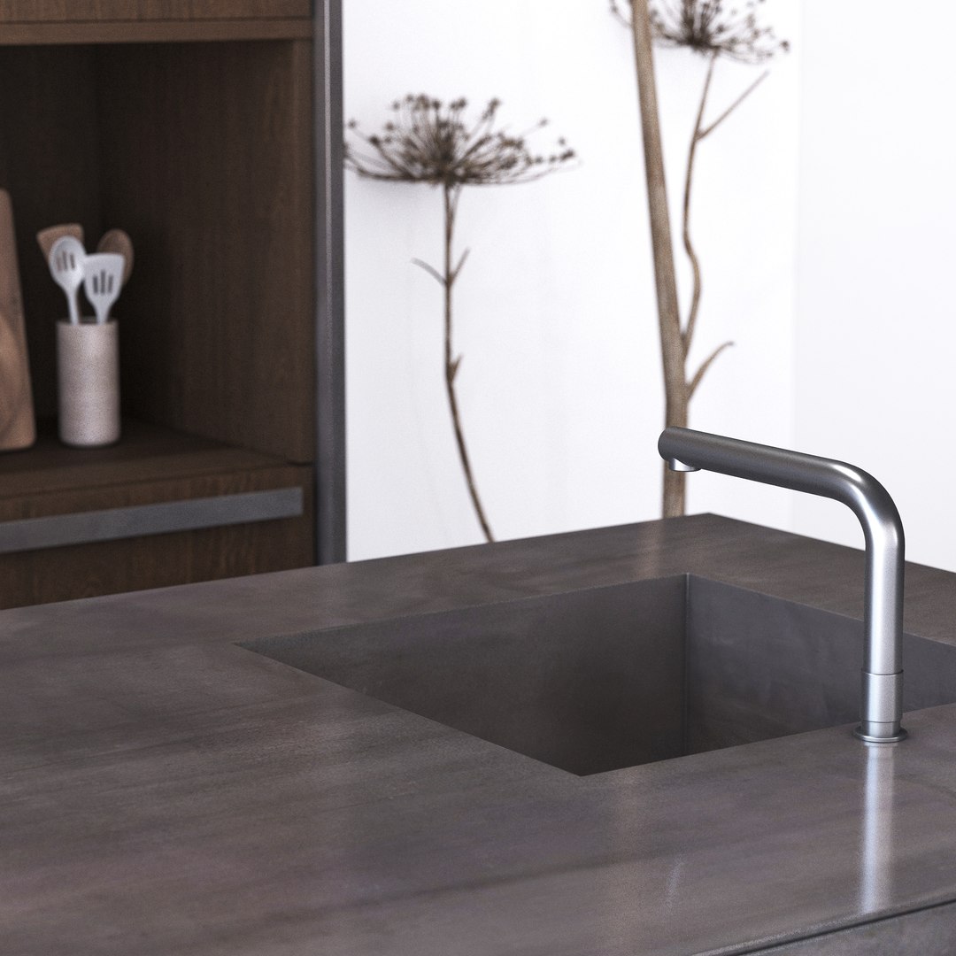 3D LINES Kitchen By Pietboon - TurboSquid 2252905