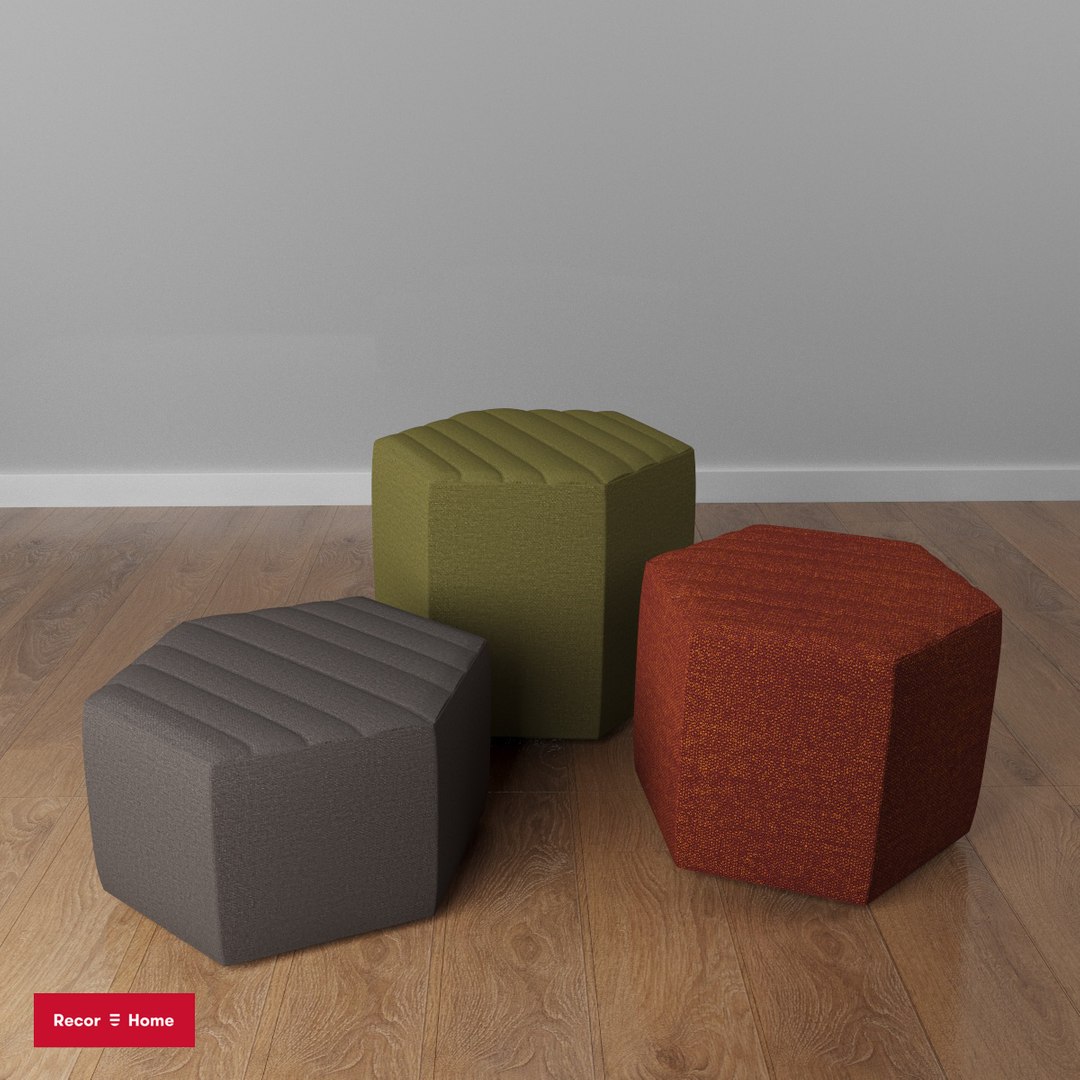 Monk pouf recor 3D - TurboSquid 1255520