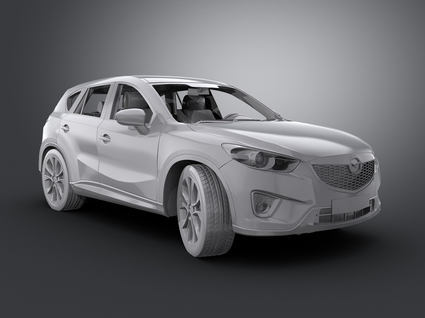 Mazda Car 3d Model