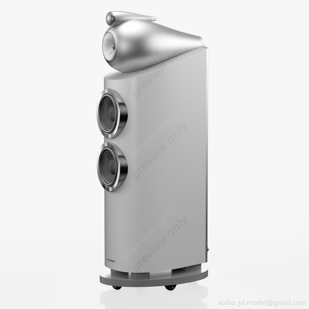 Floorstanding Bowers Wilkins 803 3d 3ds