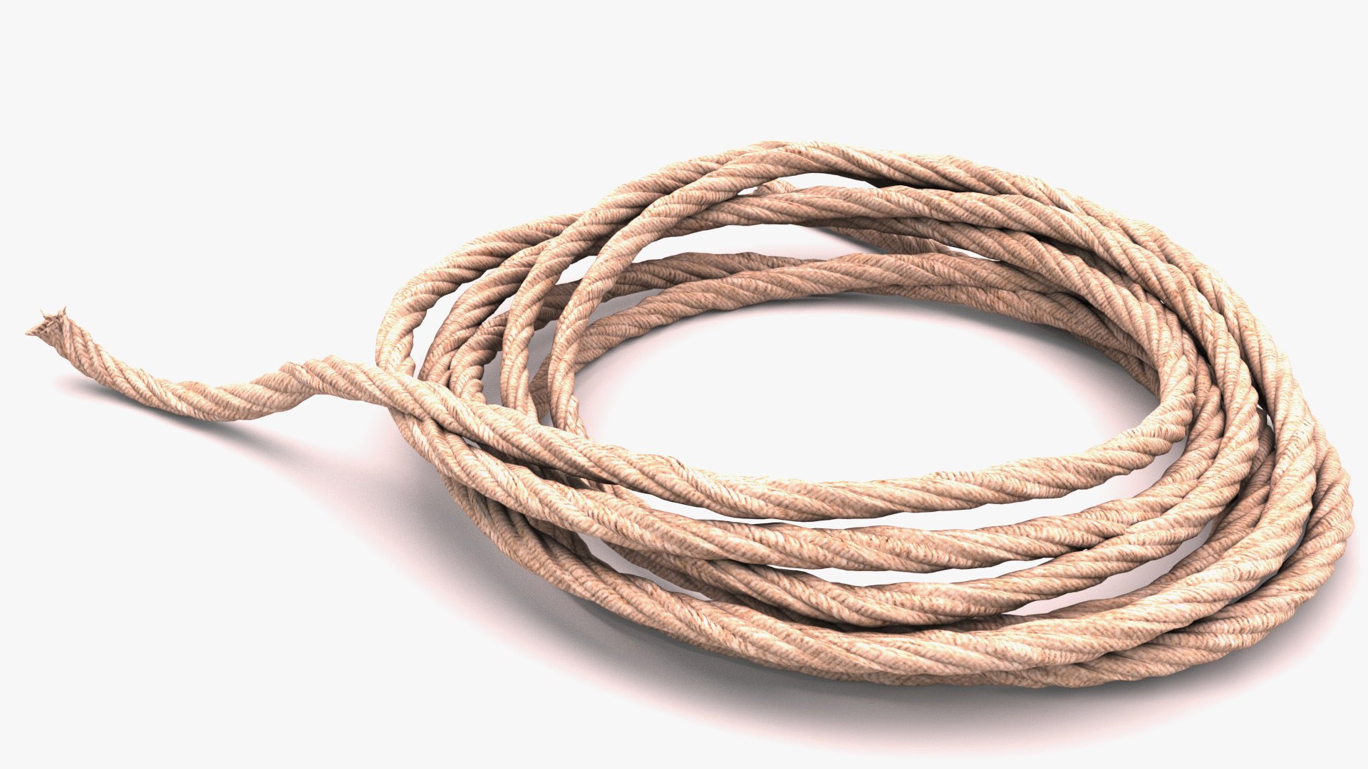 Rope Coil 3D Model - TurboSquid 1921043