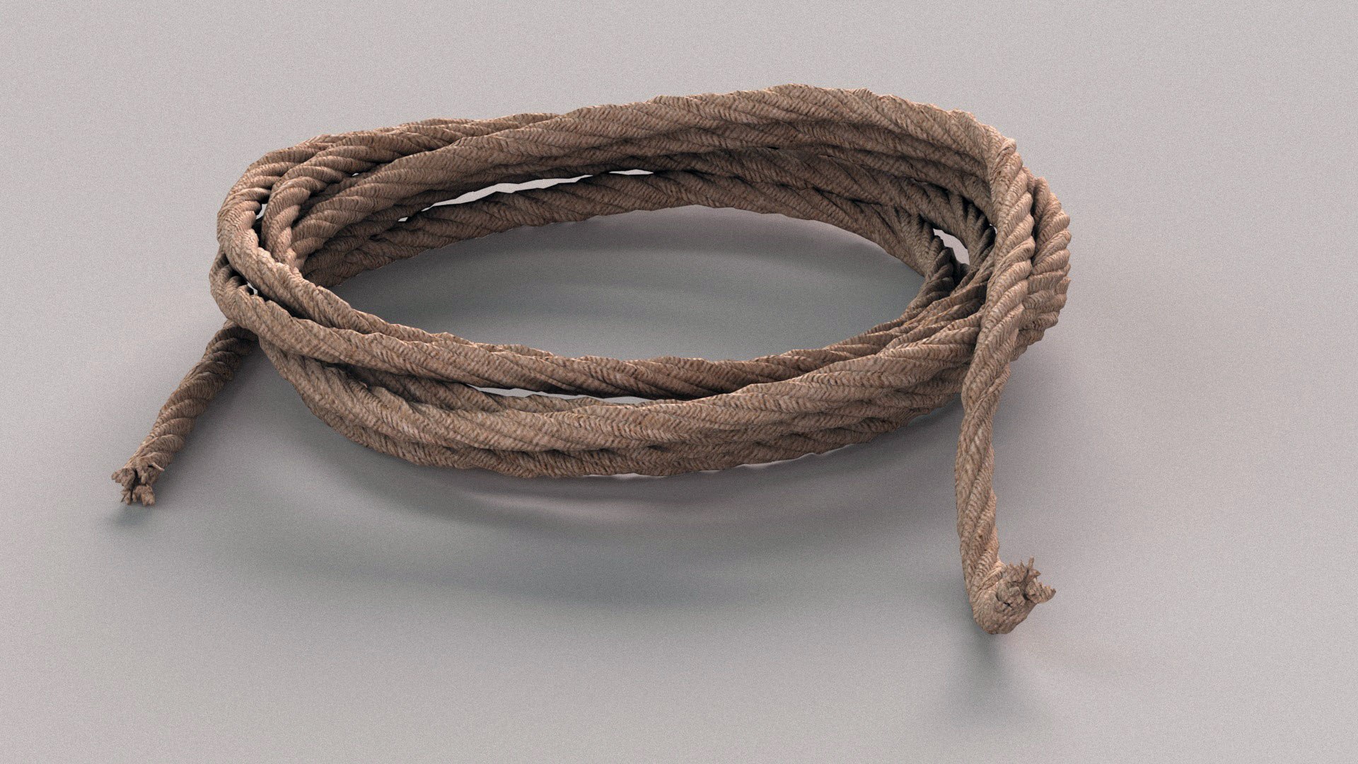 Rope Coil 3D Model - TurboSquid 1921043