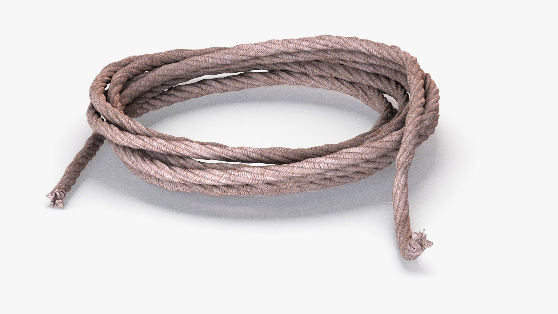 Rope Coil 3D Model - TurboSquid 1921043