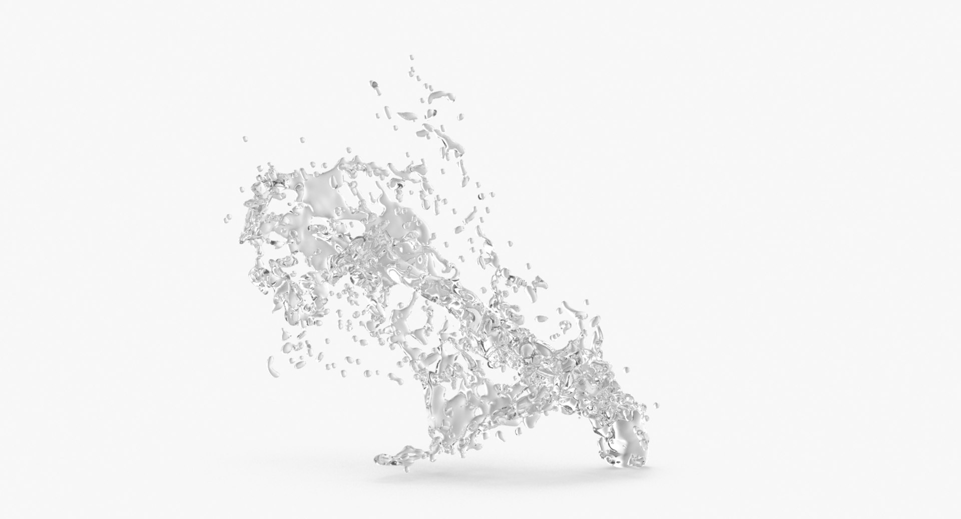 Water splash model - TurboSquid 1280314