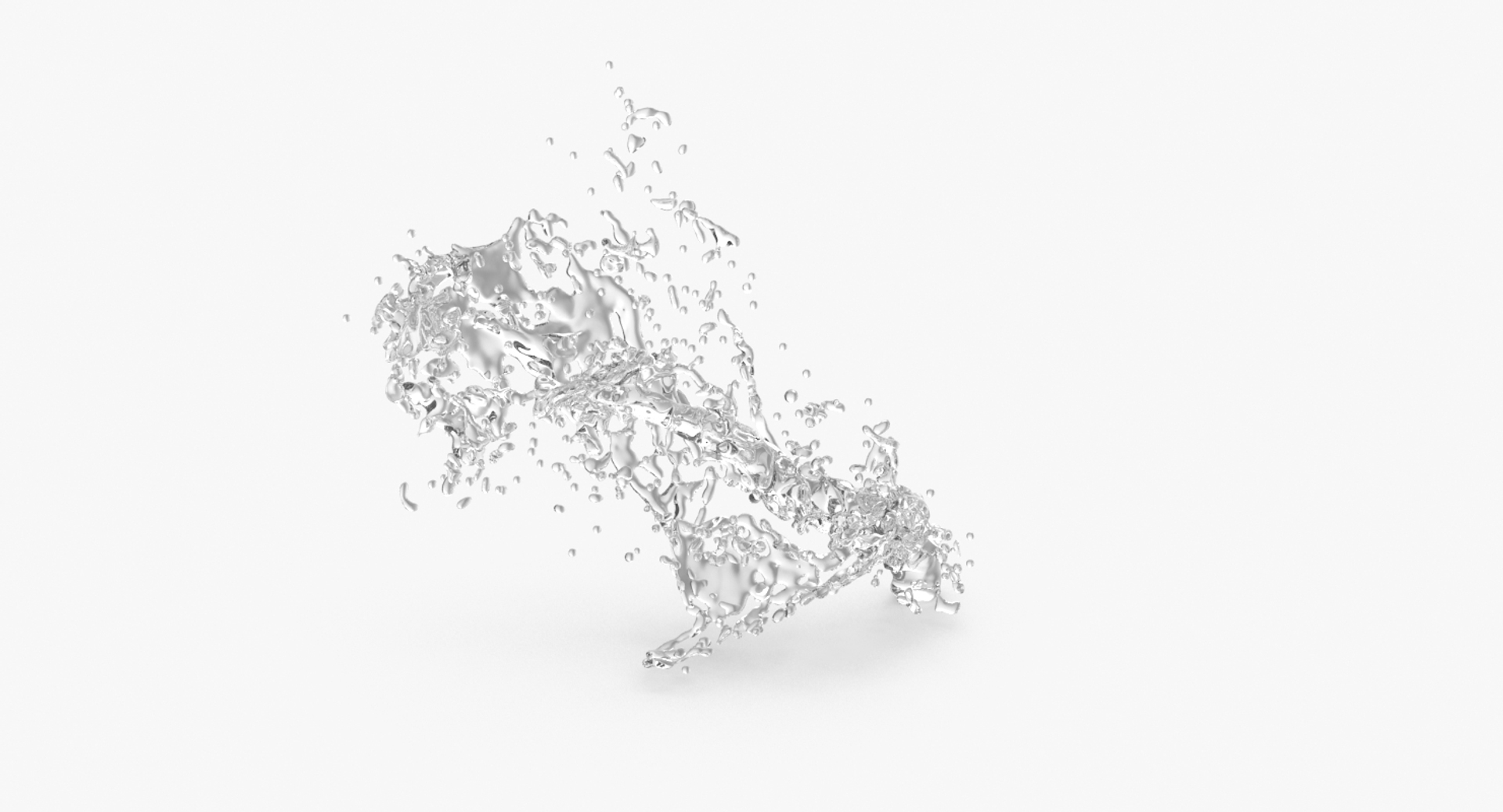 Water Splash Model - TurboSquid 1280314