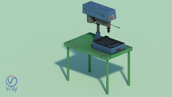 工業用ボール盤3Dモデル - TurboSquid 1320280