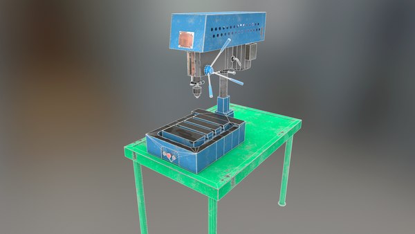 工業用ボール盤3Dモデル - TurboSquid 1320280