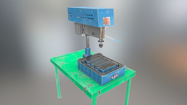 工業用ボール盤3Dモデル - TurboSquid 1320280