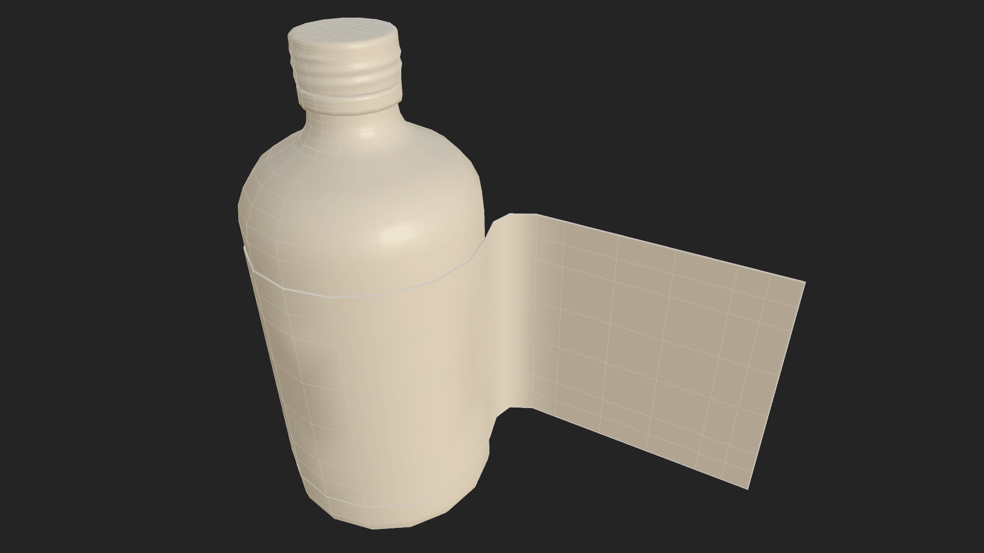 Syrup Bottle 3D Model - TurboSquid 2069421