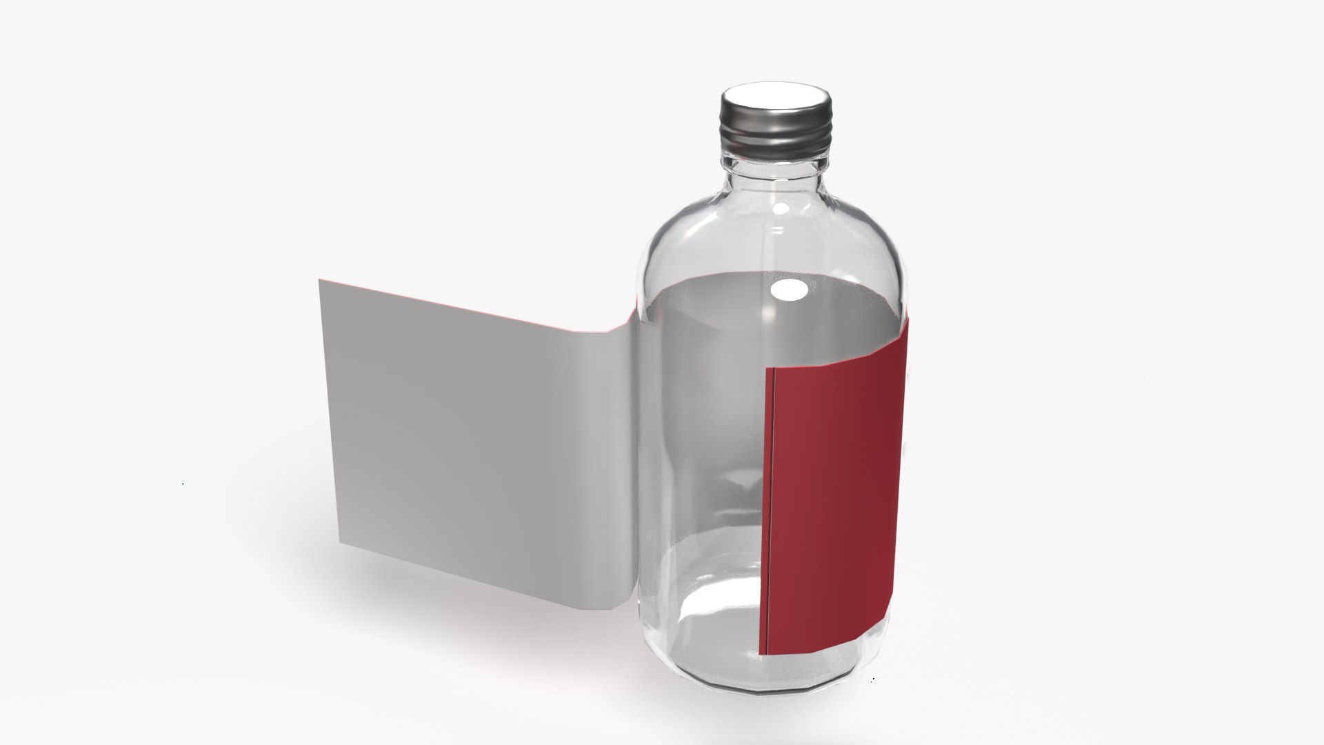 Syrup Bottle 3D Model - TurboSquid 2069421