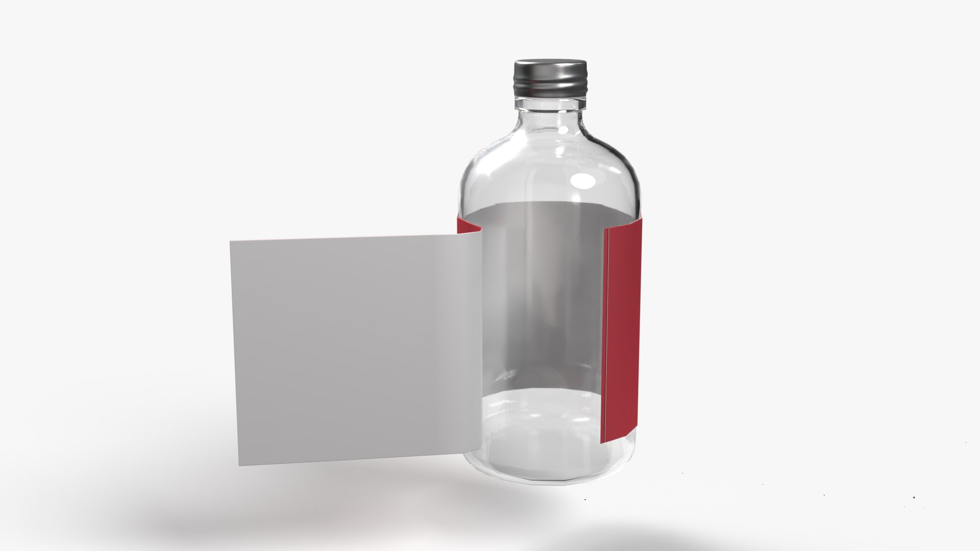 Syrup Bottle 3D Model - TurboSquid 2069421