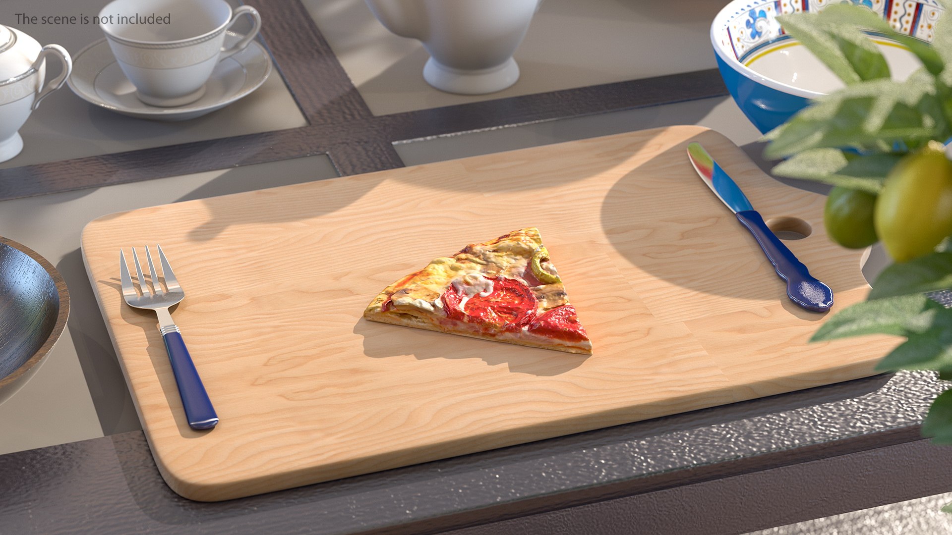 3D pizza slice model - TurboSquid 1615484