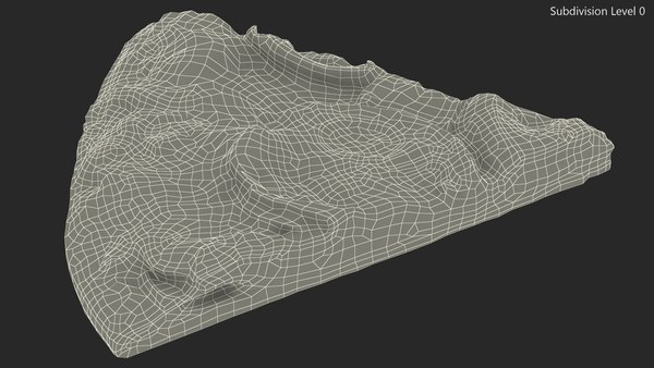 3D pizza slice model - TurboSquid 1615484