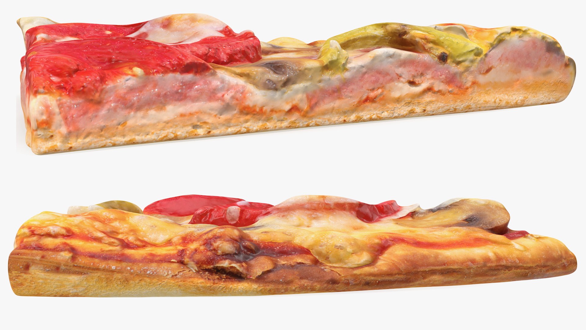 3D pizza slice model - TurboSquid 1615484