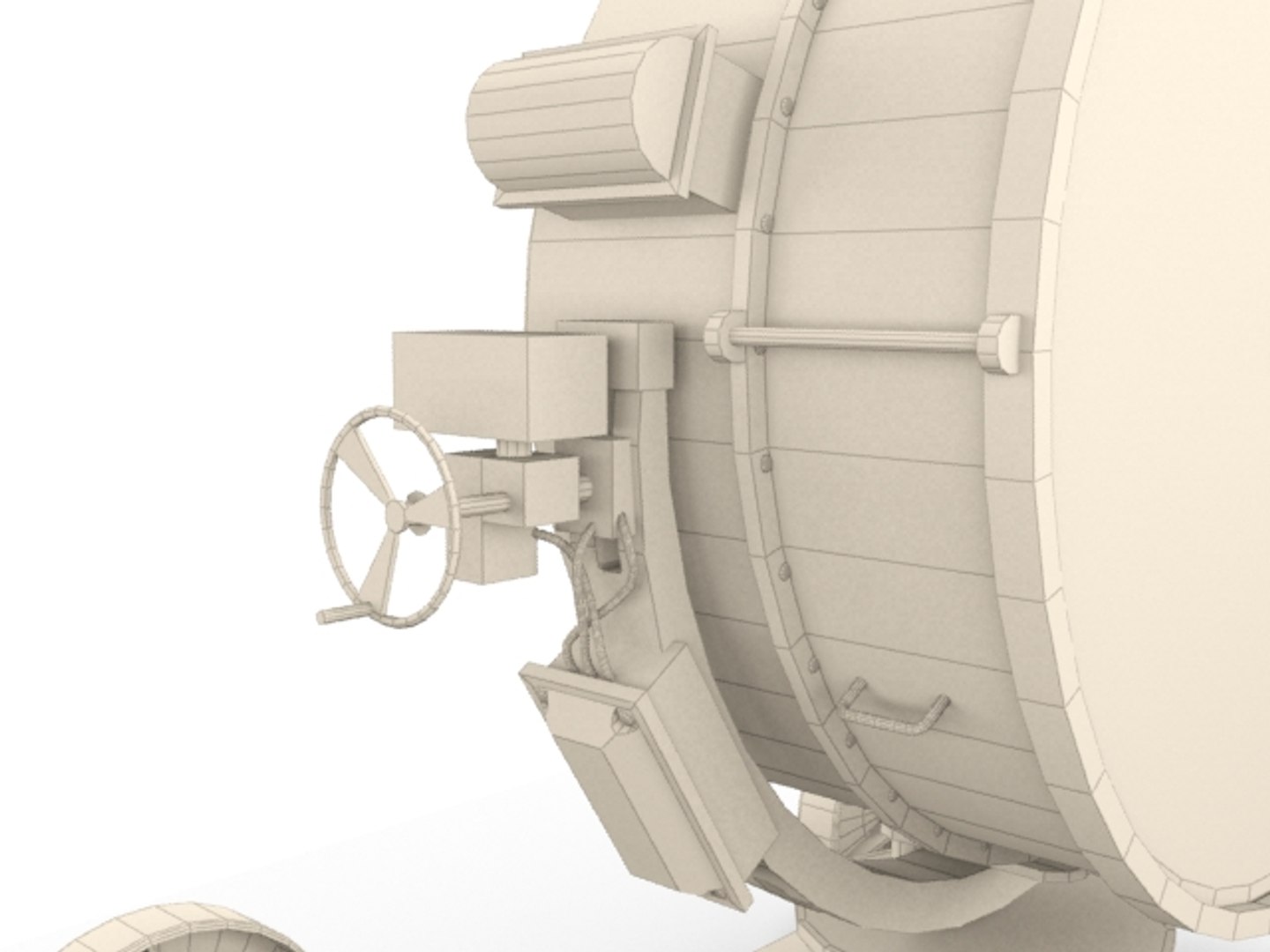 Searchlight Light 3d Model